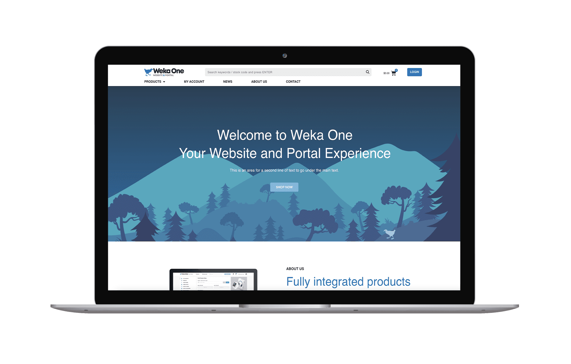 Weka One - MYOB Advanced eCommerce Platform B2B B2C B2D